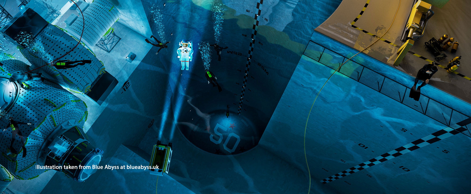 World’s Deepest Pool Set to be Completed in 2019 in London - Underwater360