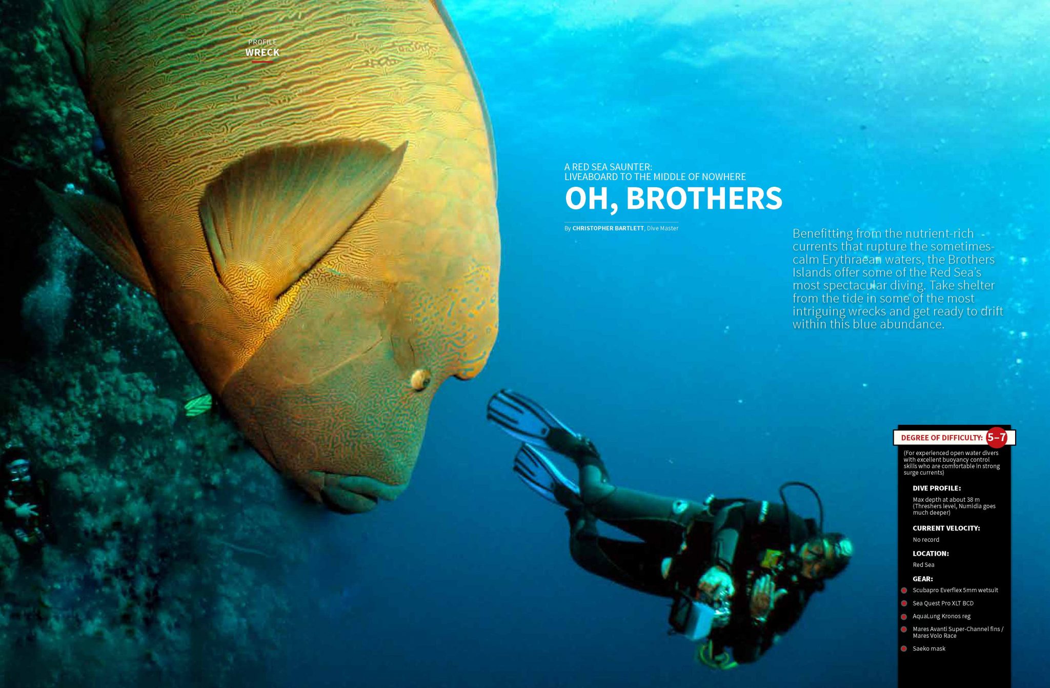 A Red Sea Saunter to the Brothers Islands - Underwater360